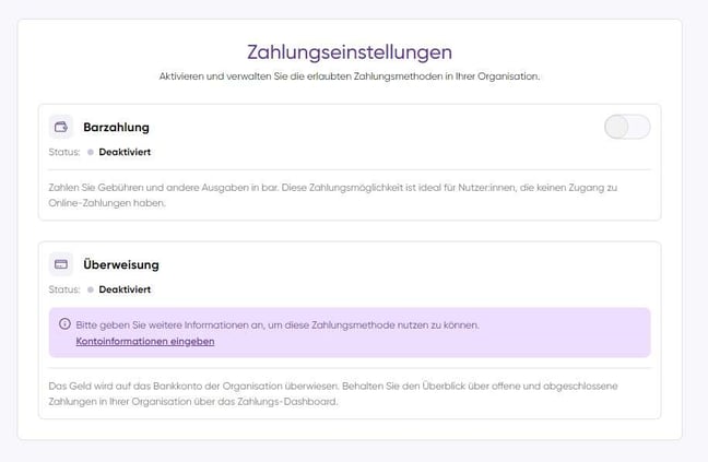 Aktivierung und Nutzung der FoxPay Funktion - eine Übersicht für FoxAdmins
